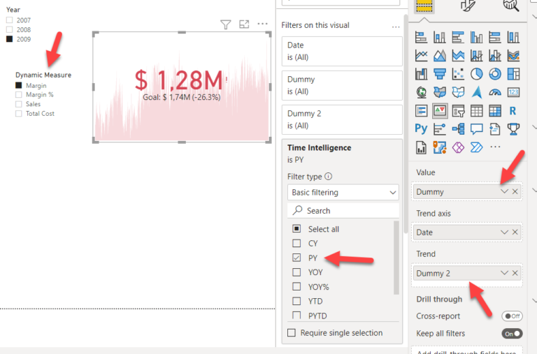 Creating a dynamic KPI card - EsbrinaEsbrina