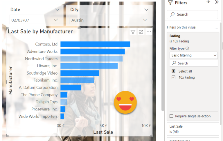 Building a fading bar chart - EsbrinaEsbrina